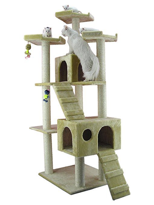 10 Best Cat Condos For Large Cats Of 2018 Cat Climbing Structures